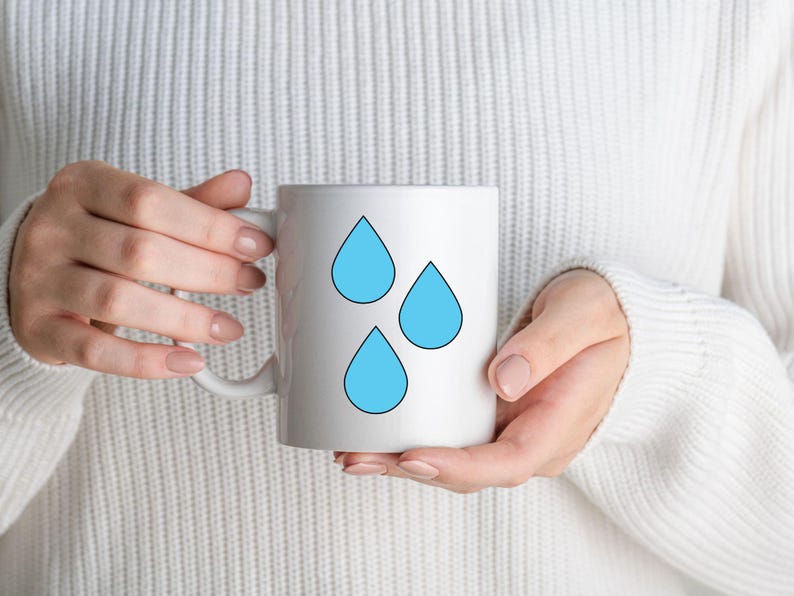 Water Droplet Svg, Water Drops Svg, Rain Drops Svg, Raining Svg, Rain ...