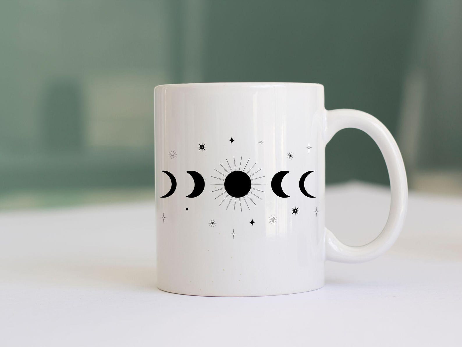 Moon Phase SVG Bundle: Lunar Crescent Clip Art (digital Download) - Etsy