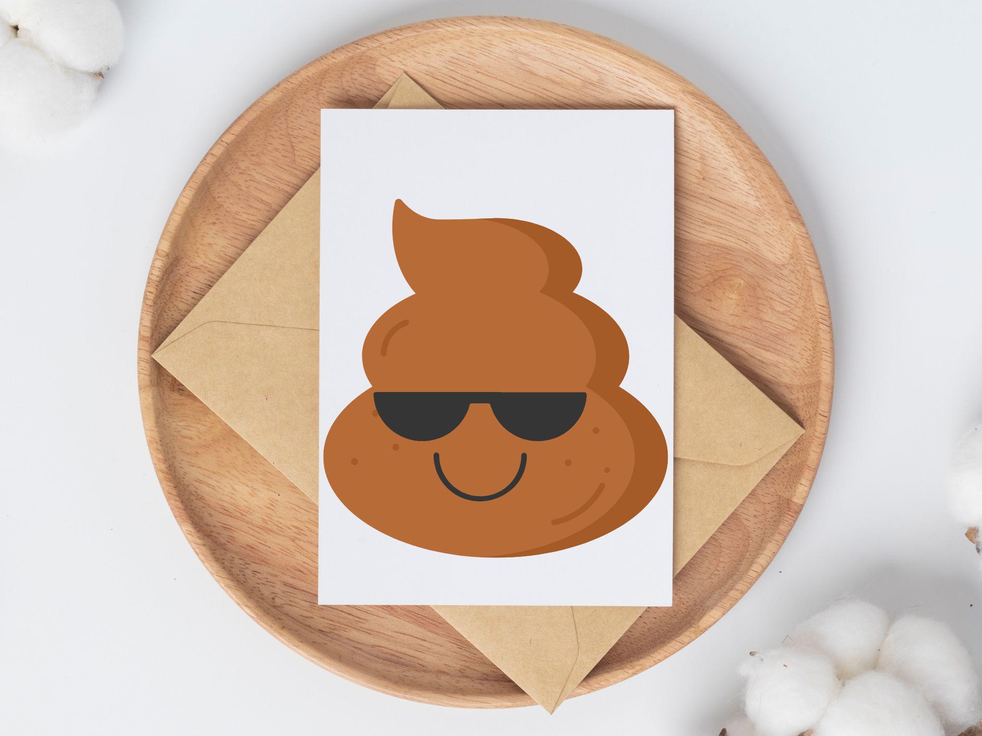 Poop Emoji Svg, Poop Emoji Svg Bundle, Poop Clipart, Layered Poop Emoji ...