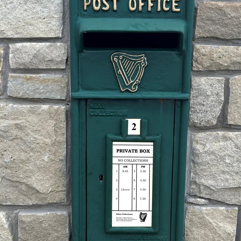 Post Box Sign - Etsy UK