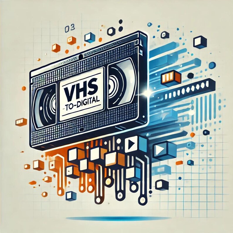 VHS to Digital: Transform Tapes Into Downloadable Memories - Etsy