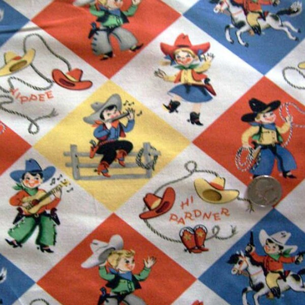 Cowgirl Fabric - Etsy