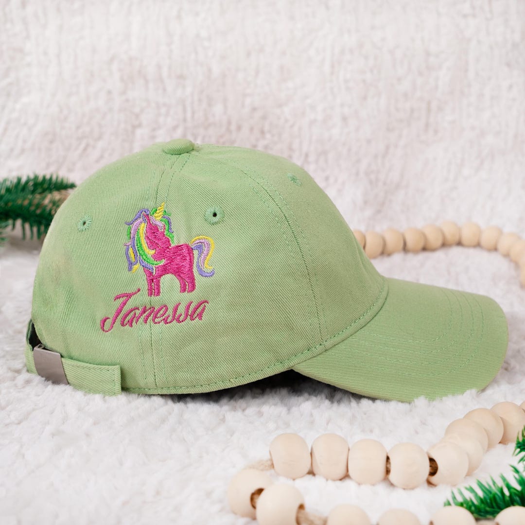 Embroidered Kids Hats Custom Kids Baseball Cap With Name Children's ...