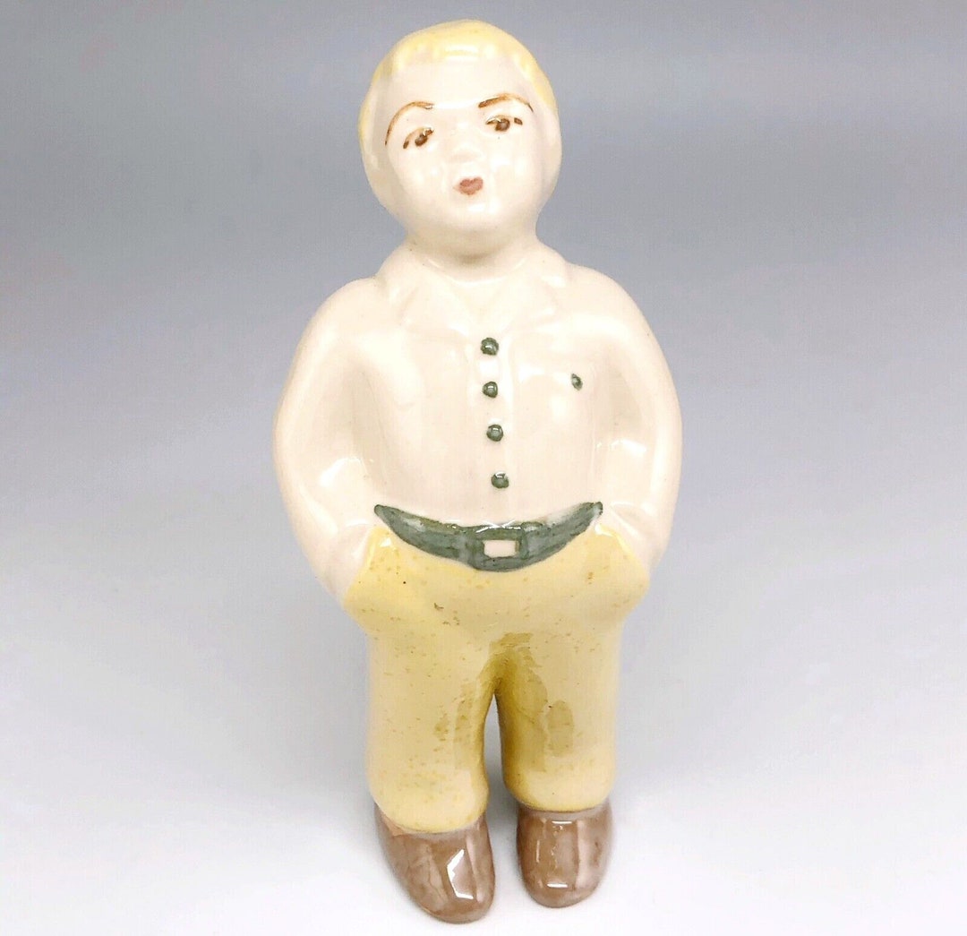 Ceramic Arts Studio/betty Harrington, "jim" Hand-painted Ceramic ...