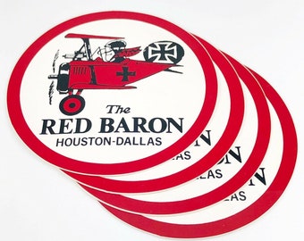 Red Baron Sticker | Etsy