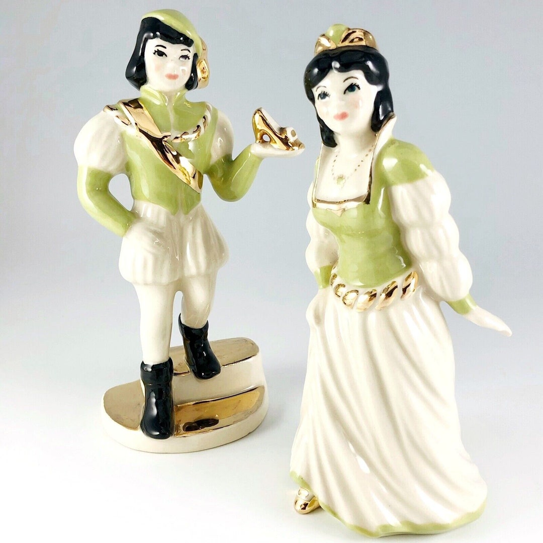 Ceramic Arts Studio/betty Harrington, "cinderella" & "prince Charming ...