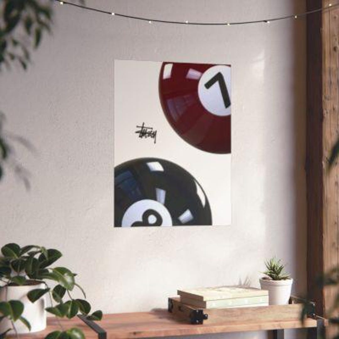 8 Ball Poster - Etsy
