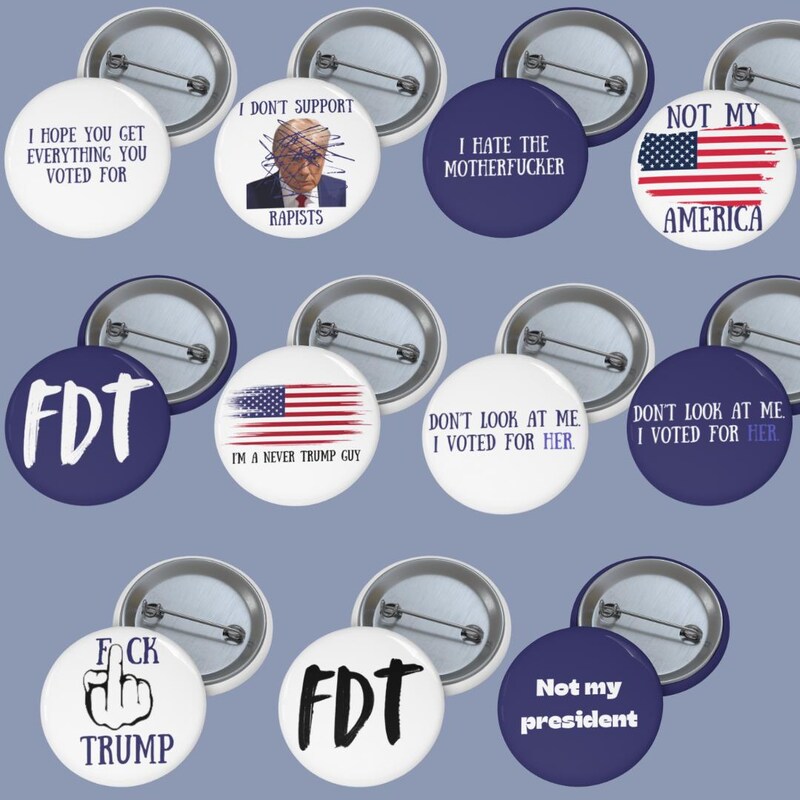 Liberal Buttons - Etsy
