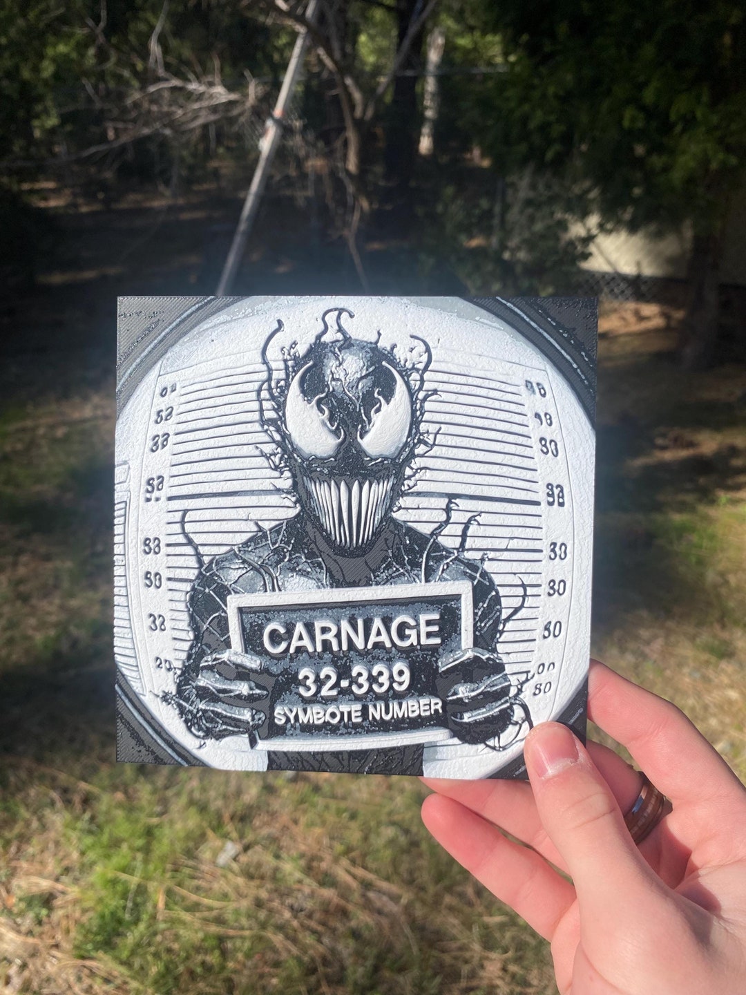 Carnage Wall and Desk Art, Venom Fan Art, Marvel Graffiti Art, Looks ...