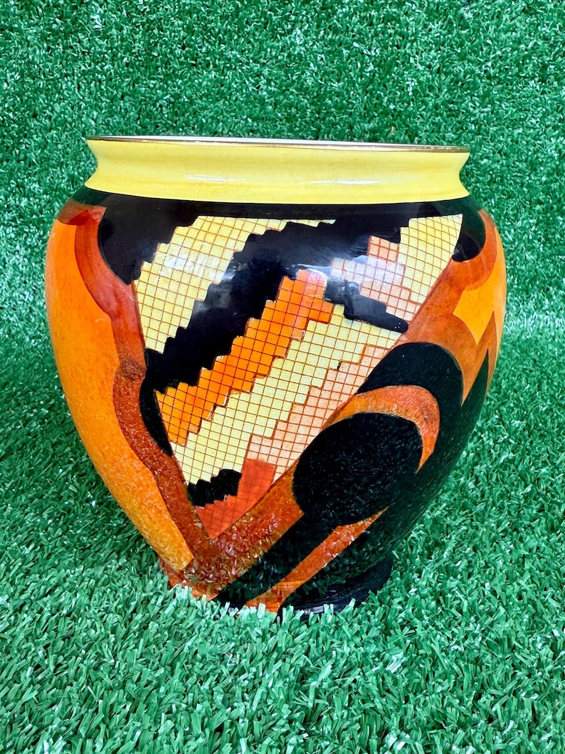Vintage Vase Carlton Ware 1920’s “jazz Stitch” - Etsy Australia