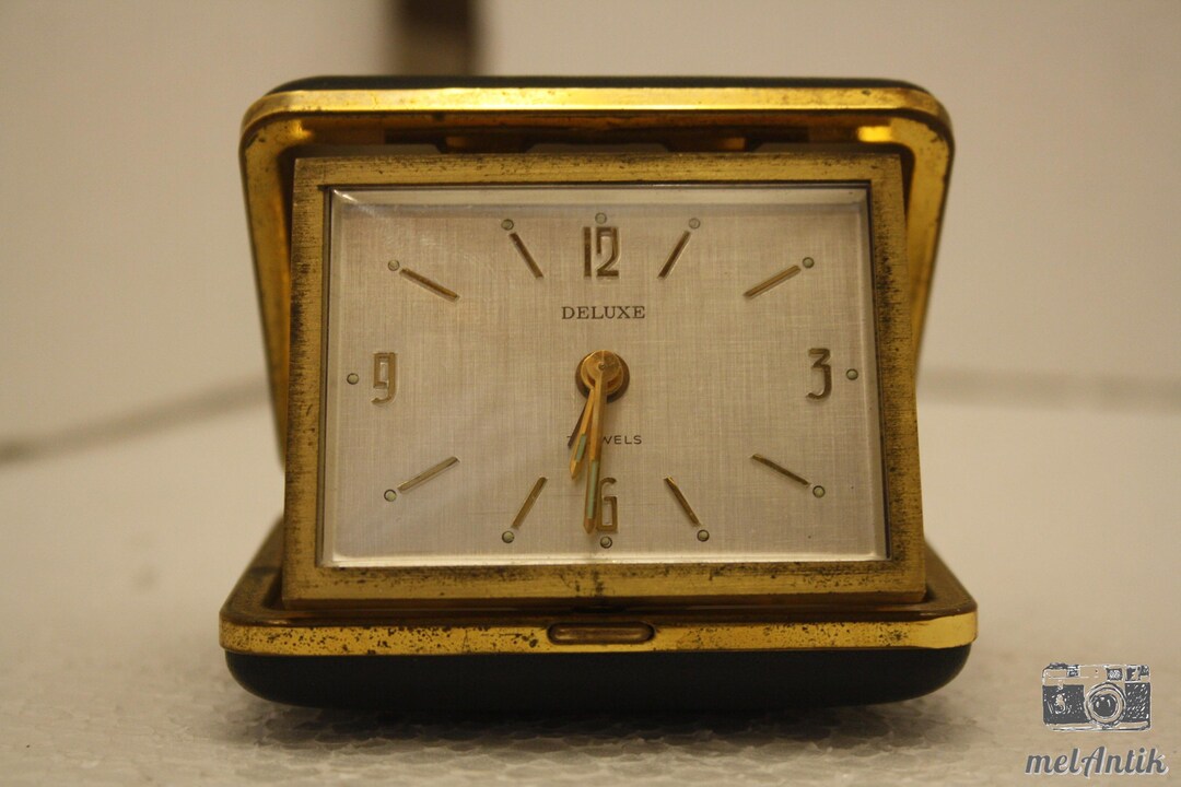 Antique Deluxe Clock, Antique Clock, Deluxe Clock, Mechanical Clock ...