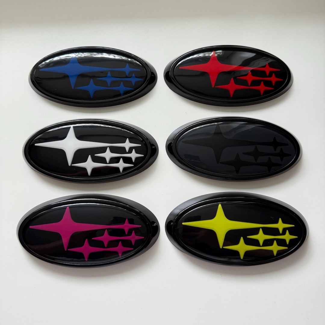 WRX / STI Front and Rear Badges/emblems (2015 - 2021) - Etsy Australia