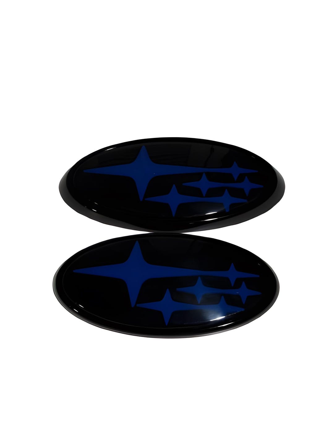 WRX / STI Front and Rear Badges/emblems for 2015-2021 (black With Blue ...