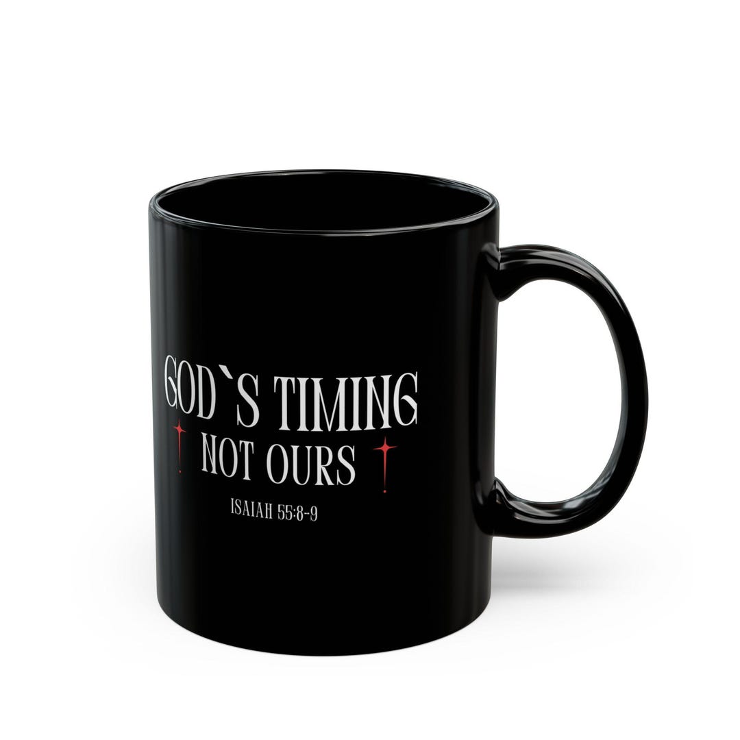 God's Timing Not Our Mug, Christian Coffee Cup, Religious Tea Mug ...