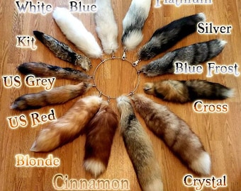 Eco Friendly Red Fox Tails | Etsy