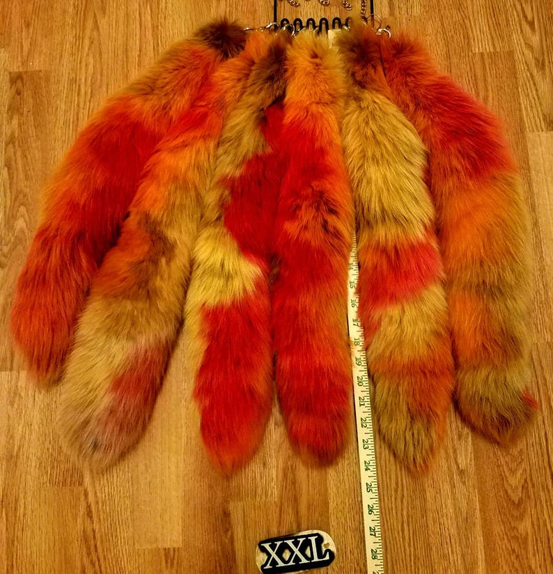 Massively Huge XXL Fox Tails - Etsy UK