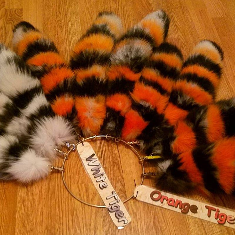 Tail Keychain Therian - Etsy