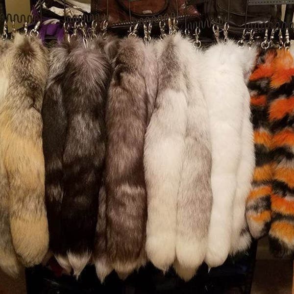 Real Fox Tails - Etsy