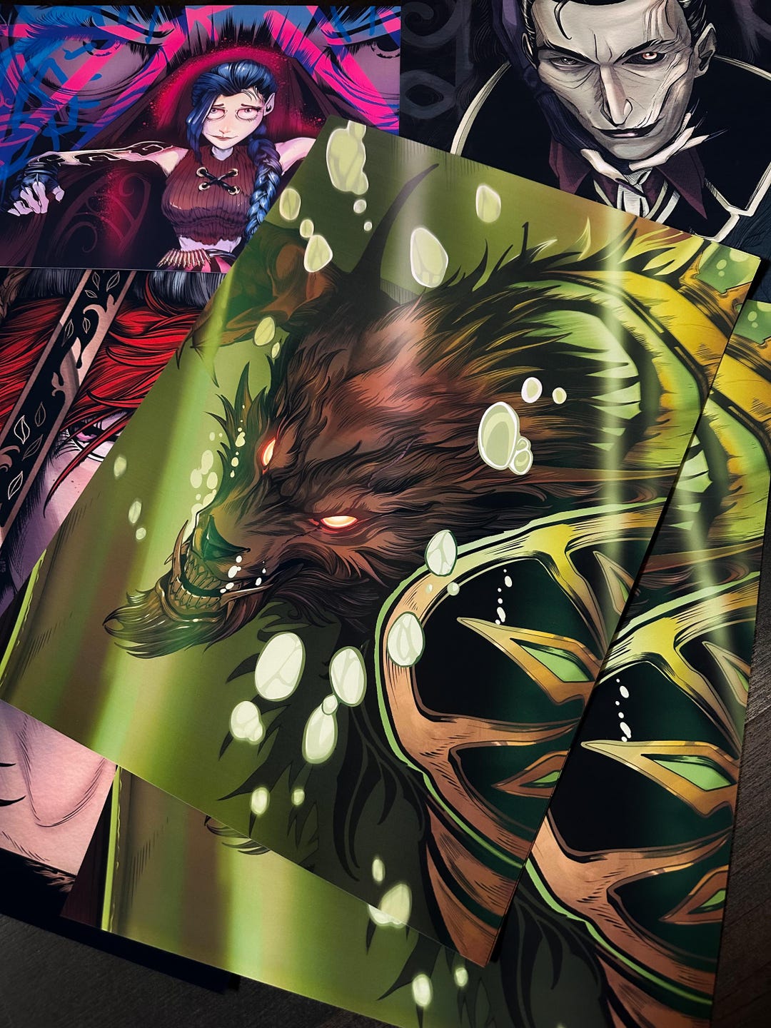 Ilustración Tipo League of Legends Fanart Warwick Vander Print Pared ...