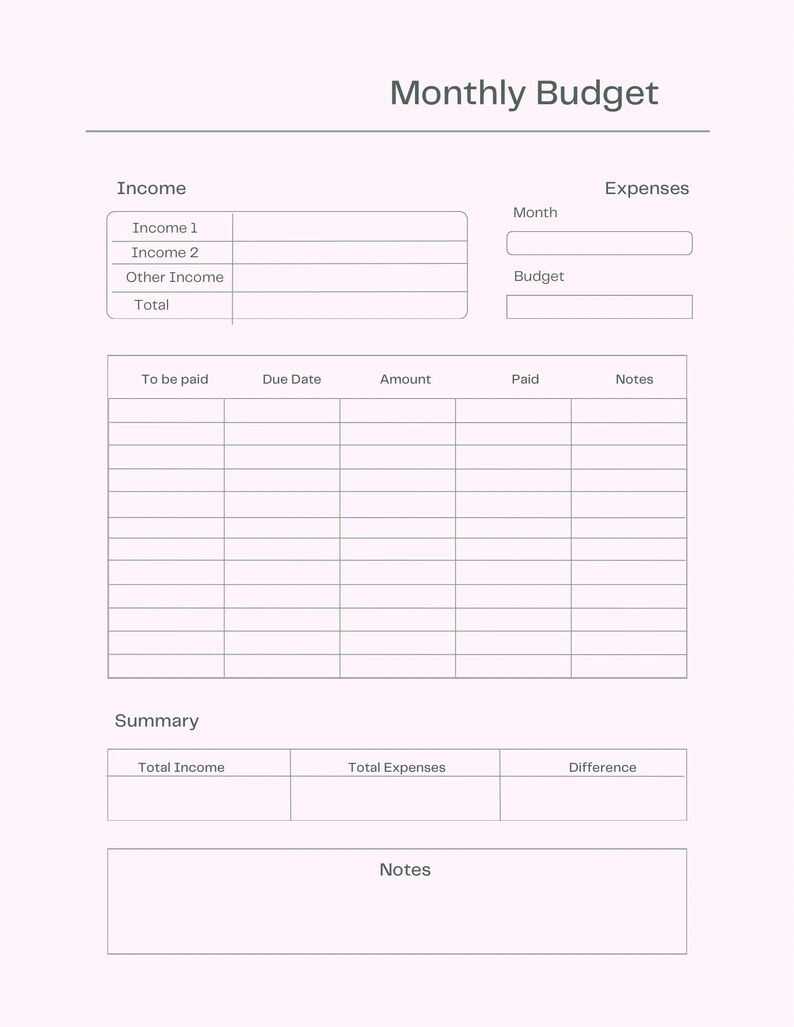 Planner, 2025, Digital Planner, Printable Planner, Habit Tracker ...