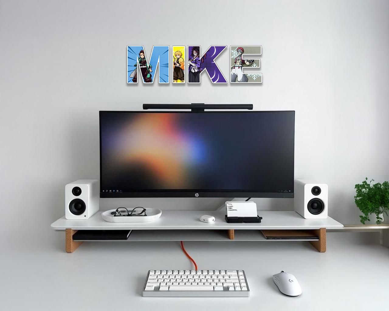 Demon Slayer (nezuko) PNG Fonts - Etsy UK