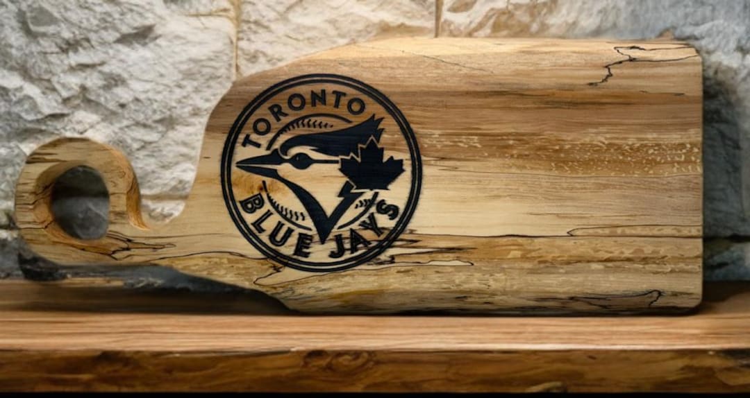 Toronto Blue Jays Charcuterie Board – Spalted Maple Cheese & Meat ...