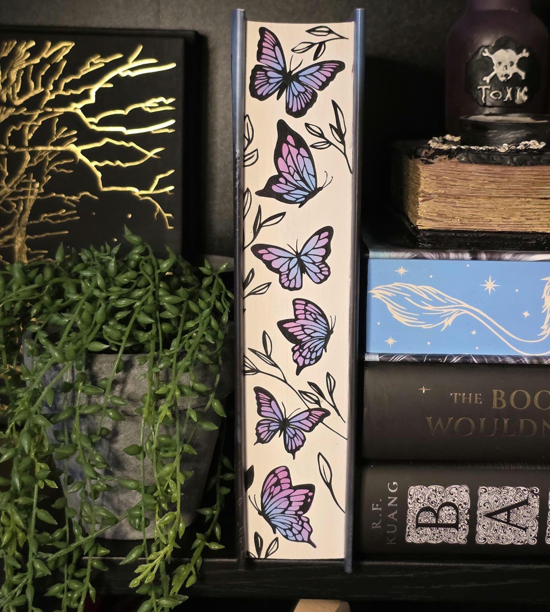 Quicksilver by Callie Hart | Custom Sprayed Edges | Stenciled Edges ...