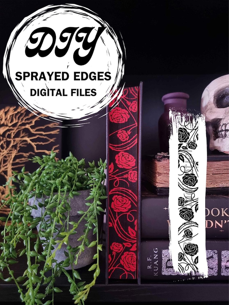 Sprayed Edges - Digital File for Lightlark DIY Sprayed Book Edges - Etsy
