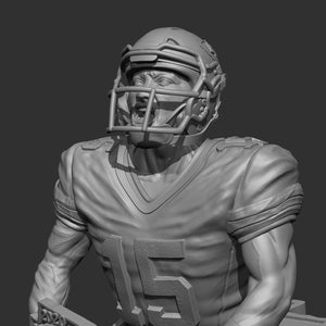 Patrick Mahomes Statue - 3D Printed - Etsy