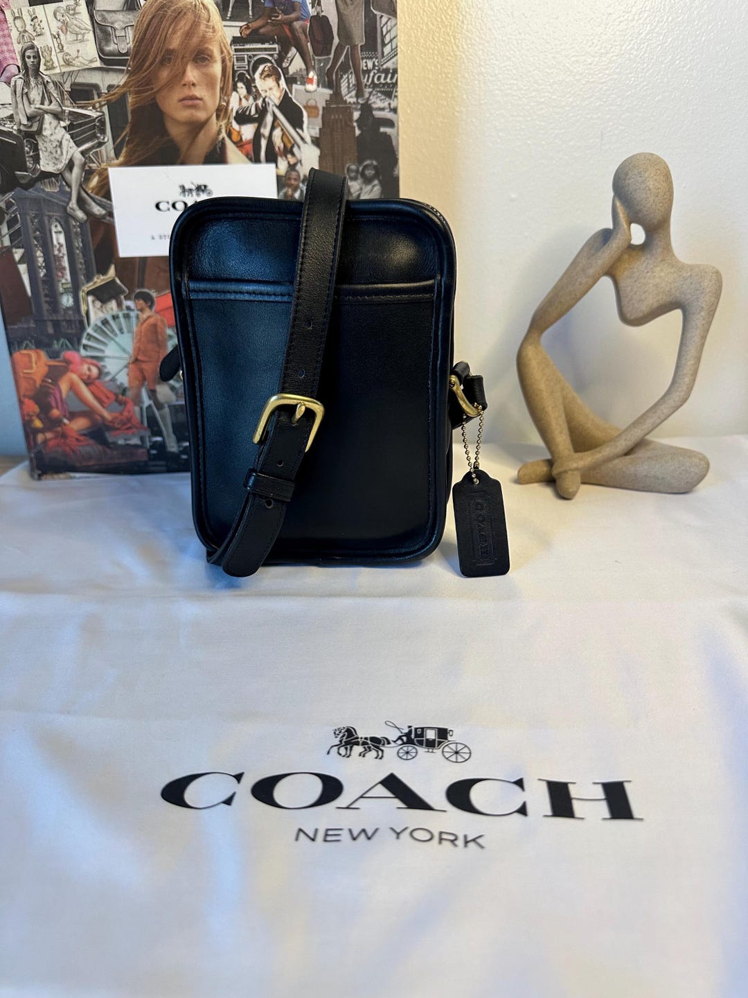 Beautiful 1996 Vintage Coach Kit Crossbody Bag - Etsy