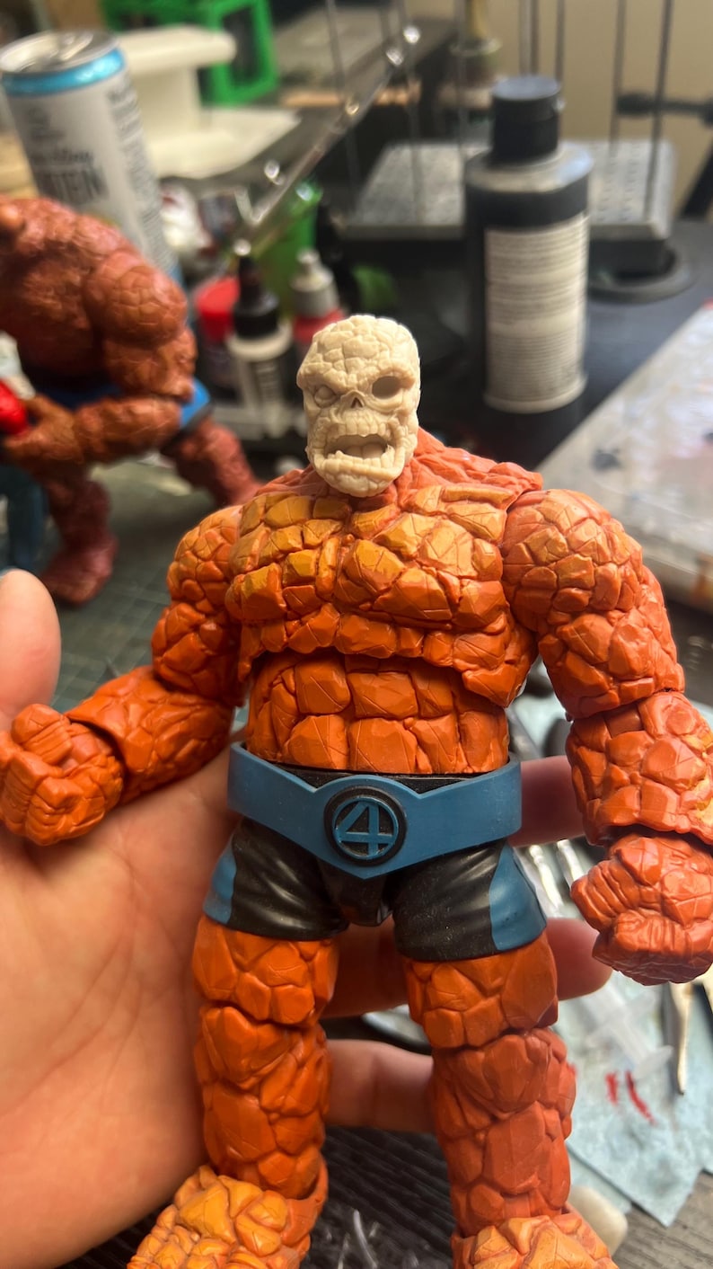Zombie Thing HEAD ONLY 1/12 for Marvel Legends/mezco - Etsy