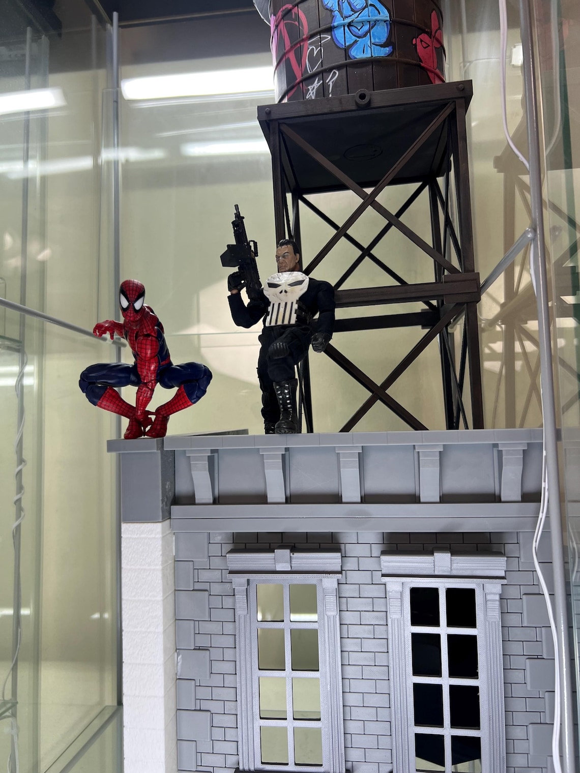 Action Figure Diorama Building for Marvel Legends 1/12 Scaled (READ ...