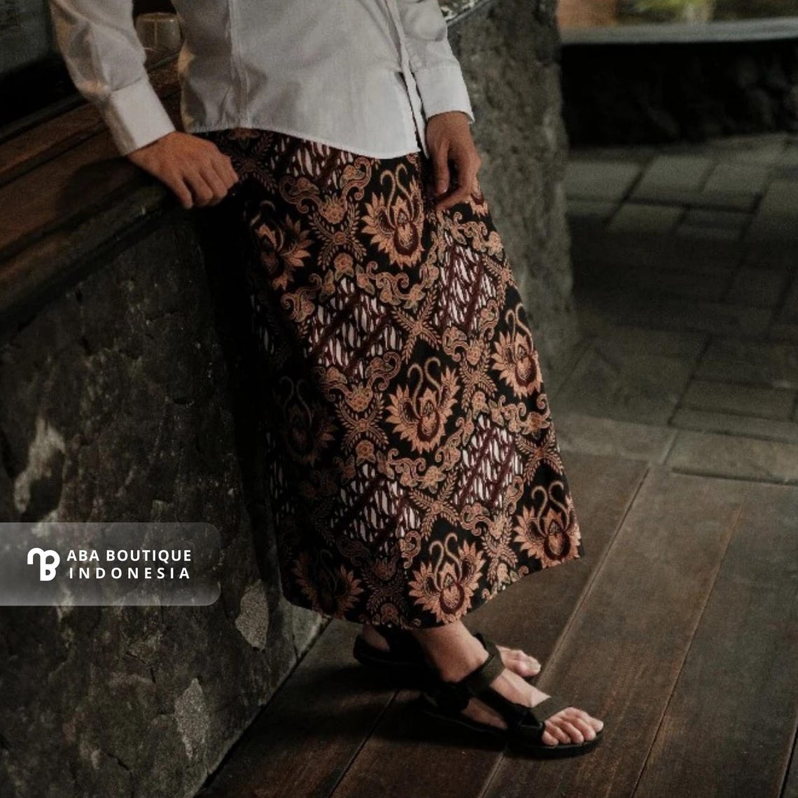 Sarong Batik for Men Muslim Prayer - Print Sarong - Beach Sarong ...