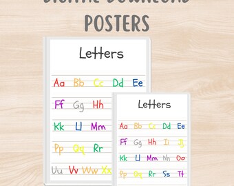 Alphabet Poster for Classroom ABC Poster for Classroom Poster Alphabet ...