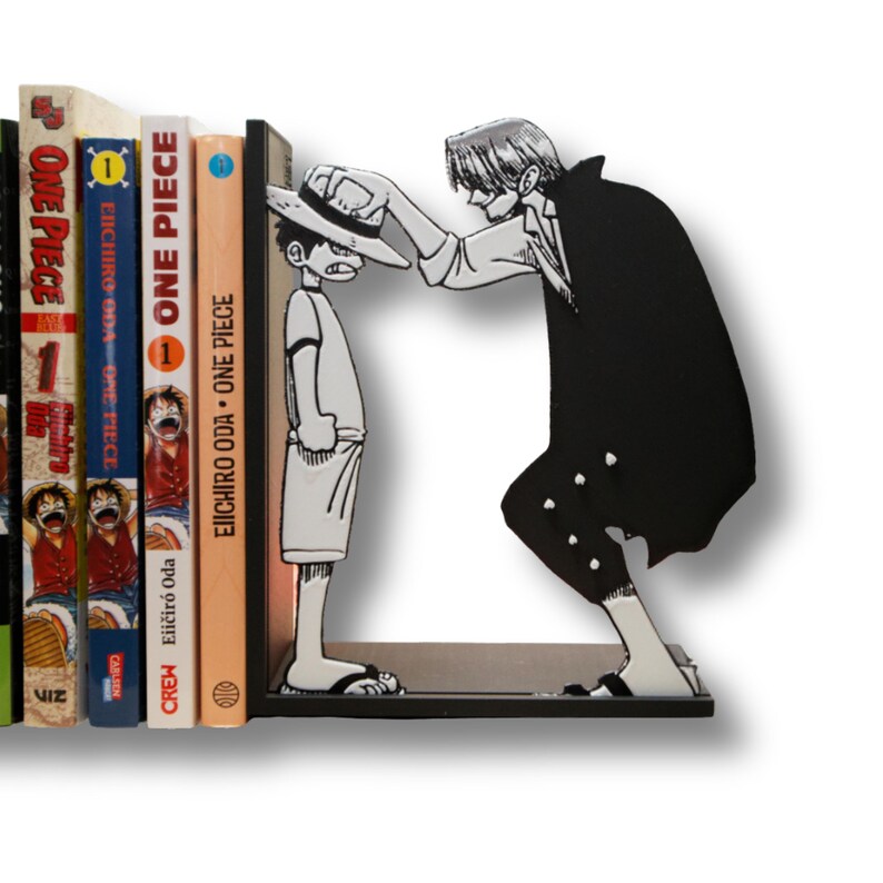 Hat Exchange Bookend Set – Silhouette Duo Scene – 3D Printed Anime ...