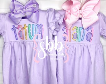 Girls Monogram - Etsy