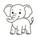 3 Animal Coloring Pages for Kids Ages 3–5 – Printable Set - Etsy
