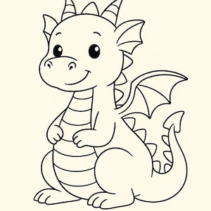 Unicorn, Dragon & Elf Coloring Pages – 3 Printable Fantasy Creatures ...