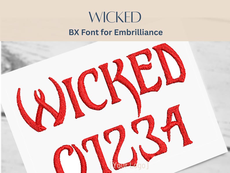 BX Font Alphabet - Wicked Font - 2 Sizes - Instant Download ...