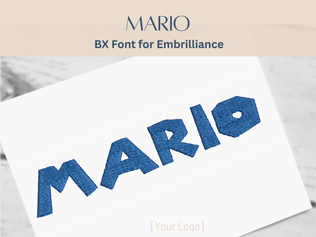 BX Font Alphabet - Super Mario Font - 3 Sizes - Instant Download ...