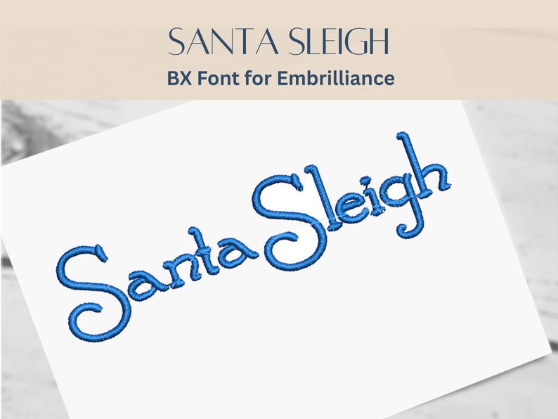 BX Font Alphabet - Santa Sleigh Font - 3 Sizes - Instant Download ...