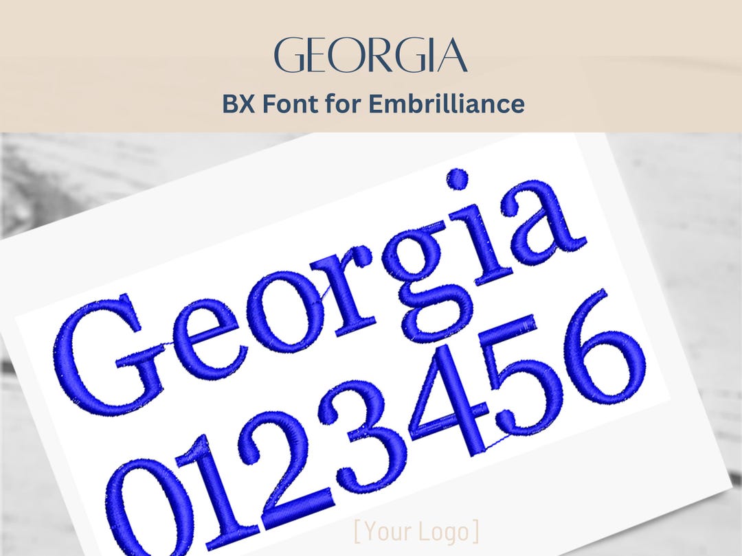 BX Font Alphabet - Georgia Font - 3 Sizes - Instant Download ...