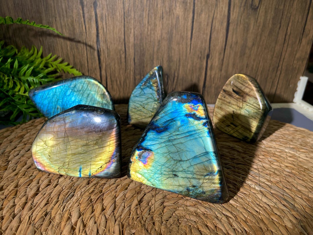 Full Flash Labradorite Freeforms, Crystal Freeforms, Gemstone Ornaments ...