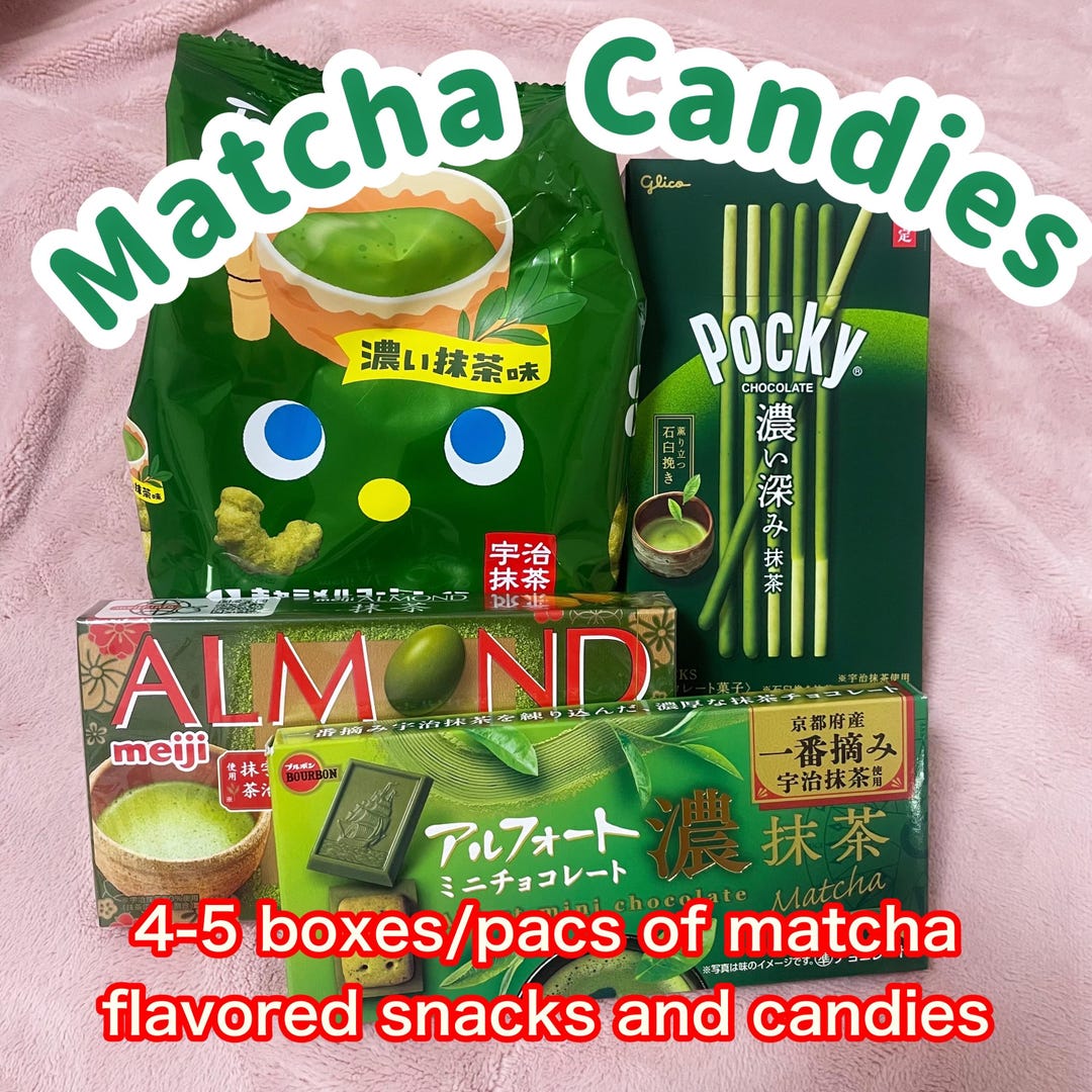Assorted Japanese MATCHA Candies. It Will Be the Best Gifts for Your ...