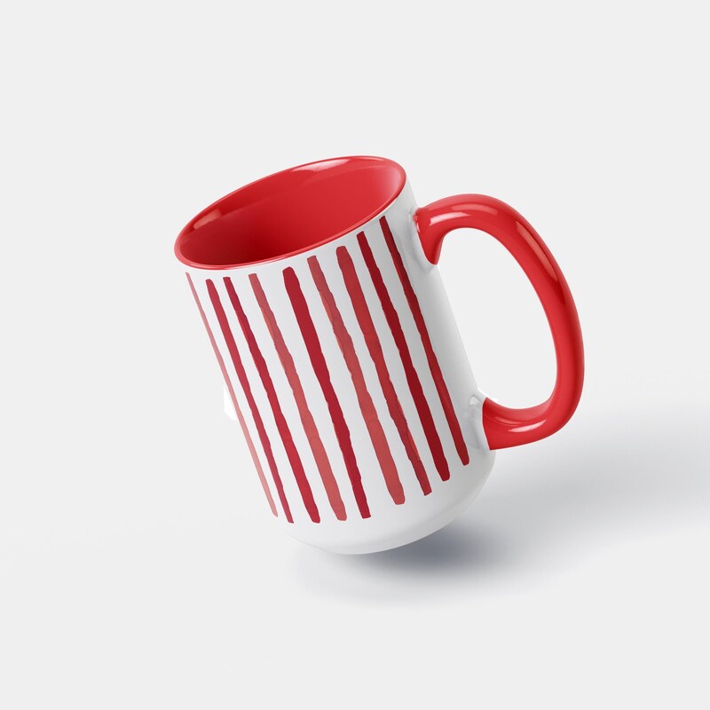 Striped Mugs - Etsy UK