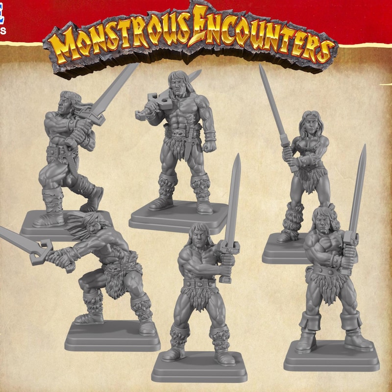 Dnd Female Hero 25mm - Etsy