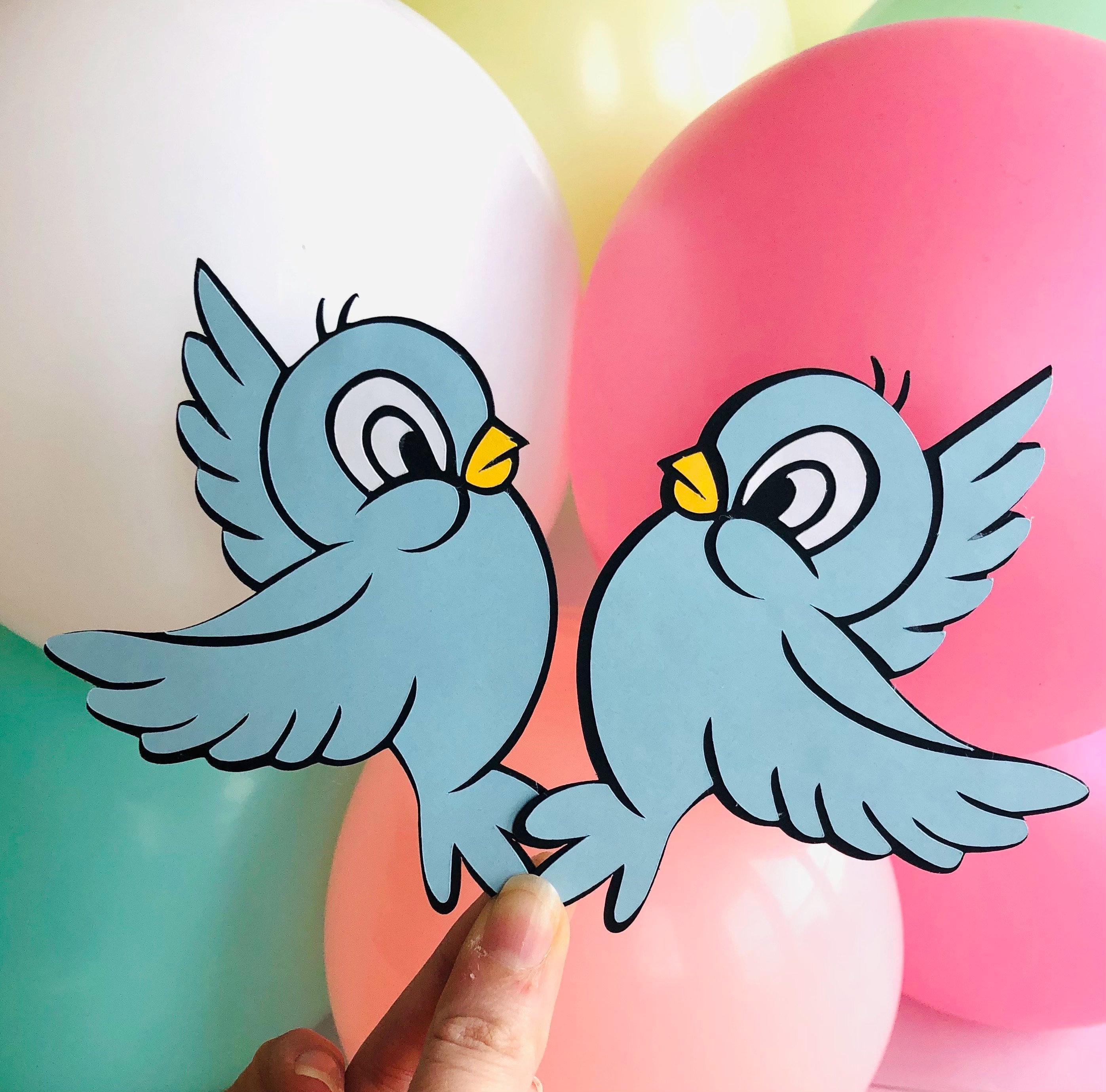 Cinderella Blue Birds/cinderella Party/cinderella Birthday Party ...