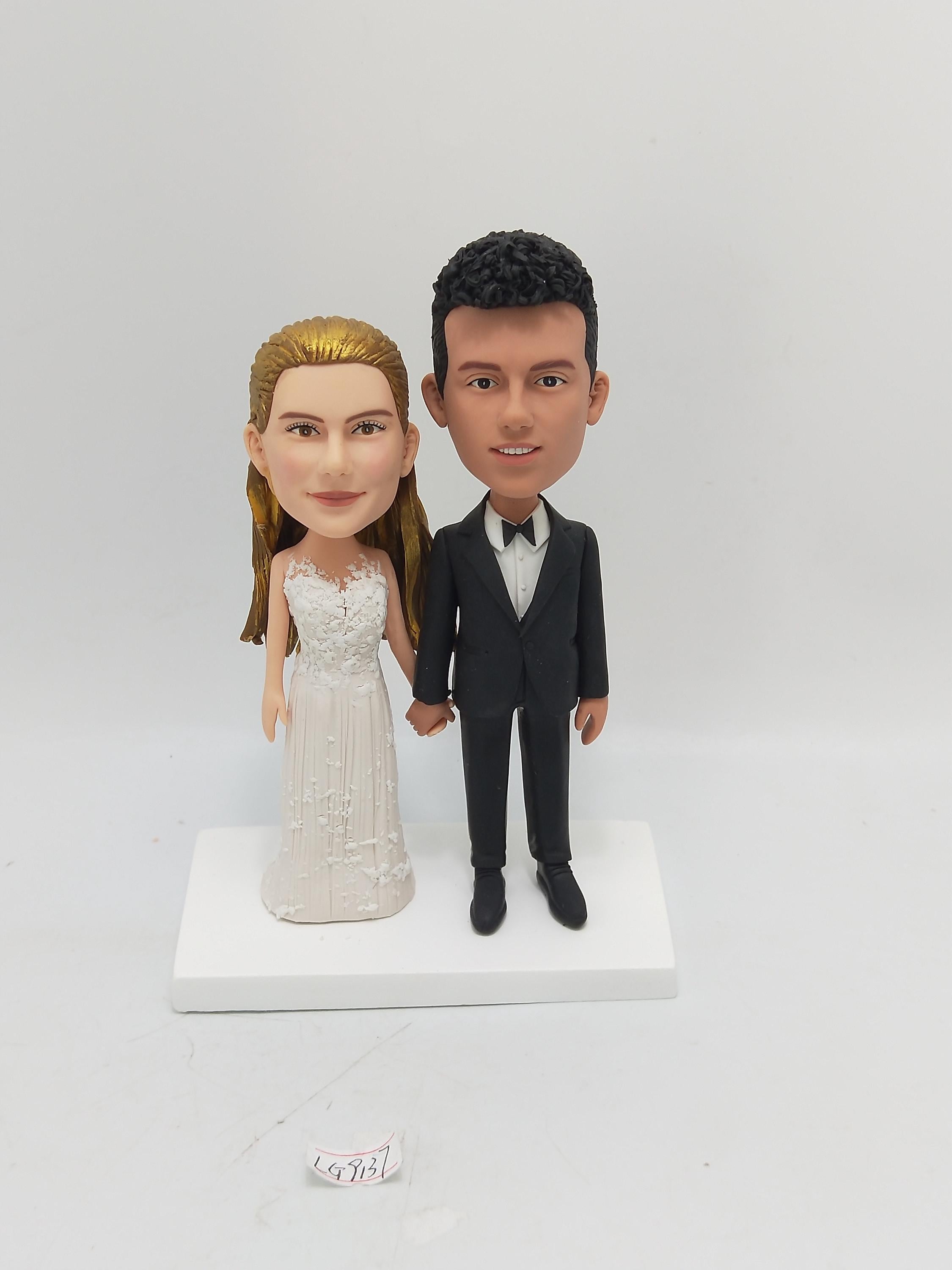 Custom Couple Figurines,personal Figure,wedding Figurine Customizable ...