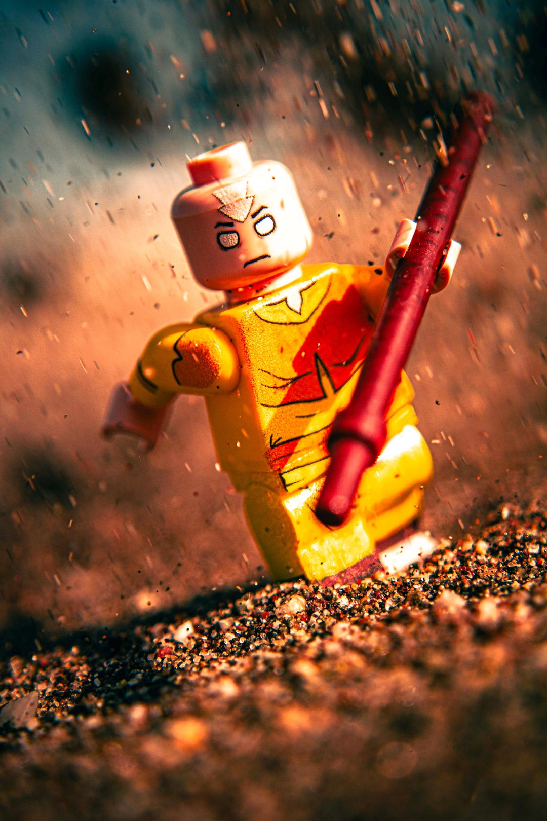 Lego Avatar Aang Photo Art Print - Etsy