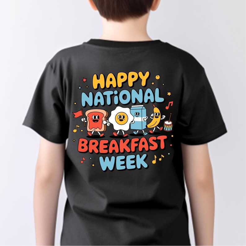 Happy National School Breakfast Week PNG SVG | School Breakfast Digital ...